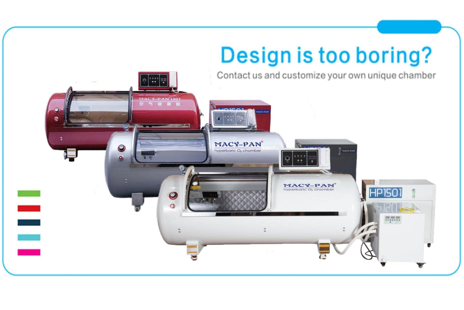 HP1501-100 Hard Hyperbaric Chamber For Sale - Baobang